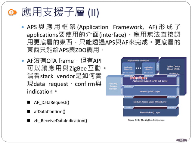 [ZigBee 嵌入式系統] ZigBee Architecture 與 TI Z-Stack Firmware | PDF | Internet of Things | Internet