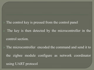 Zigbee based dc motors remote monitoring and control | PPTX
