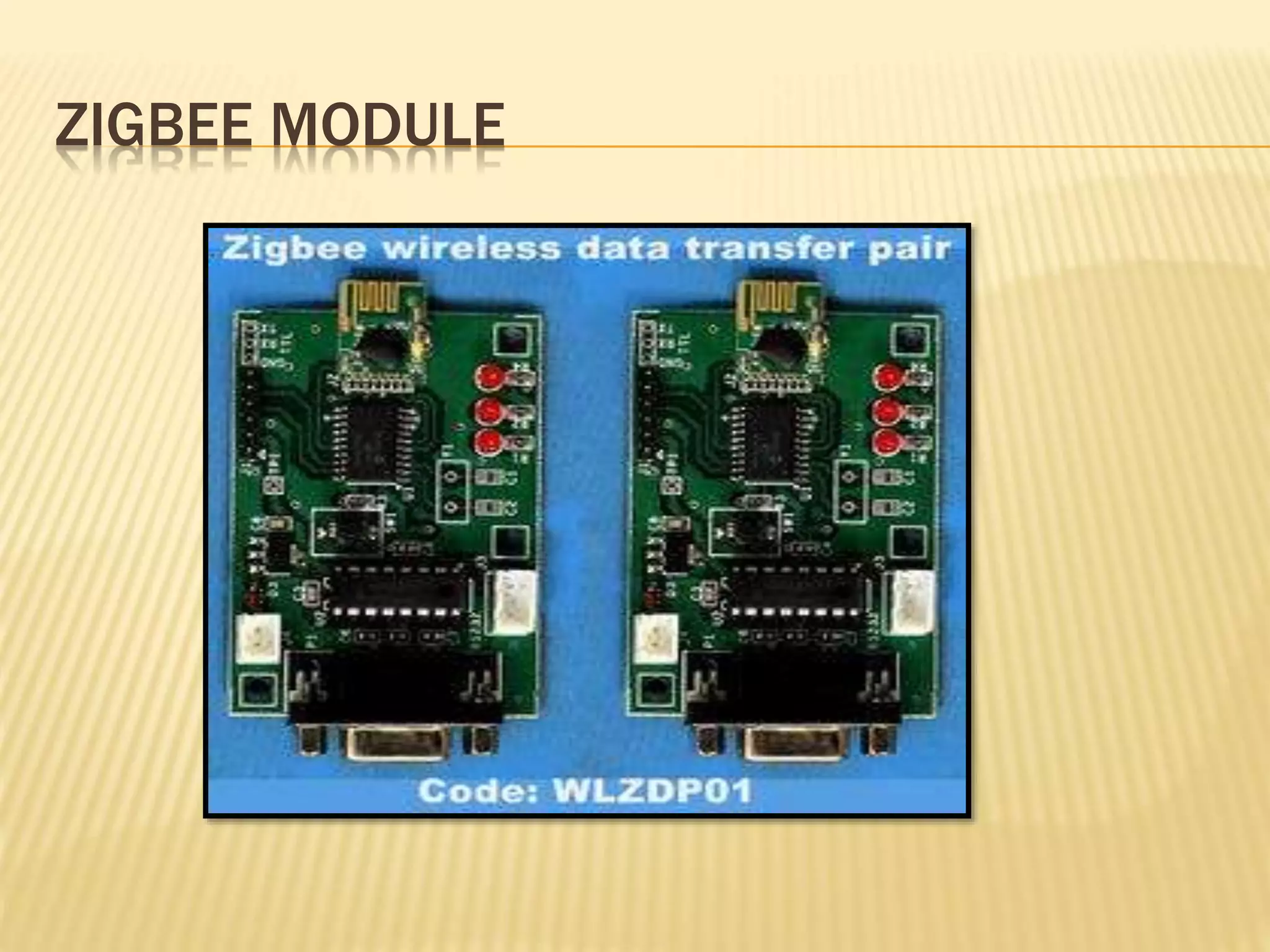 Zigbee Based Greenhouse Monitoring Ppt