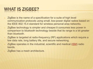 Zigbee based greenhouse monitoring | PPT