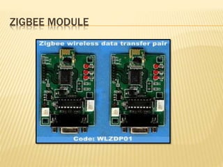 Zigbee based greenhouse monitoring | PPT