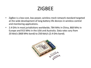 Zigbee based trolley cart access system using rfid | PPTX