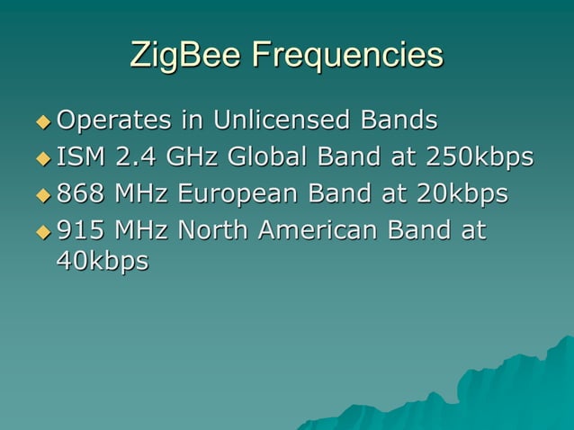Zig bee ppt | PPT