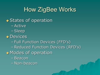Zig bee ppt | PPT