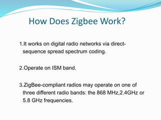 Zigbee technology presentation | PPTX