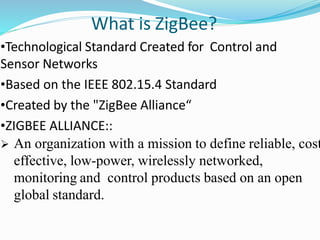 Zigbee technology presentation | PPT