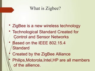 What is Zigbee. Mechanism and Working Principle | PPT