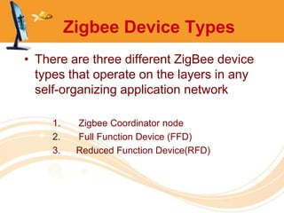 Zigbee Presentation | PPTX