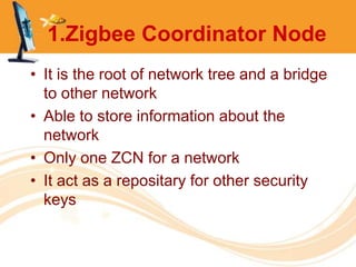 Zigbee Presentation | PPTX