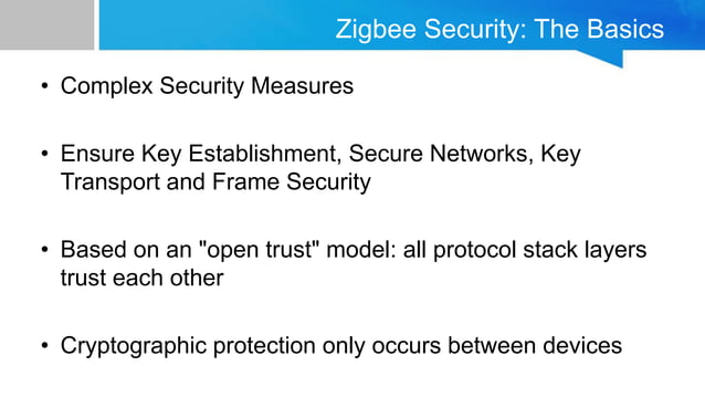 Zigbee Security | PPT