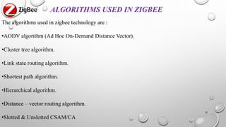Zigbee technology | PPTX