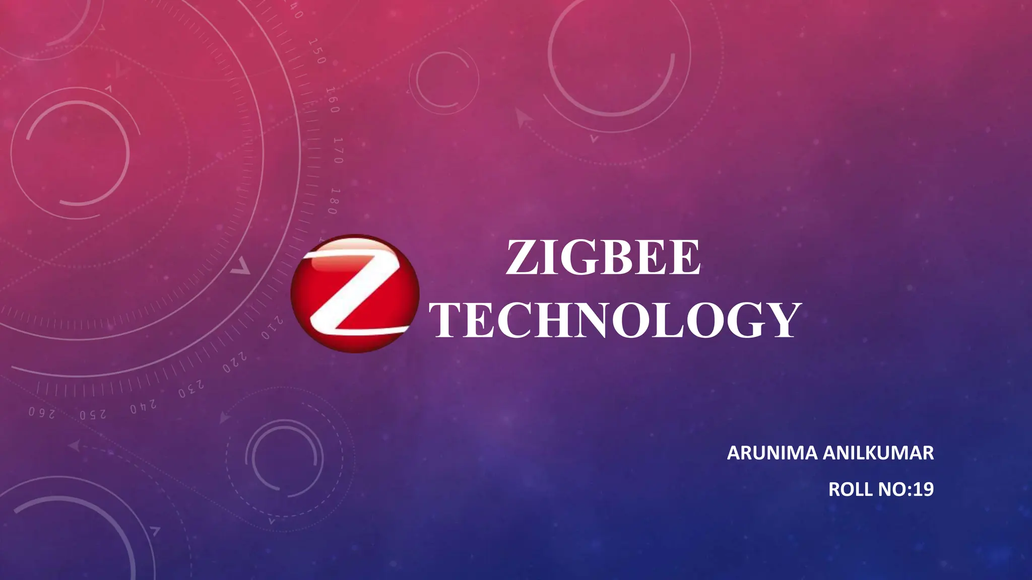 Zigbee technology for cs students and engineering | PPTX