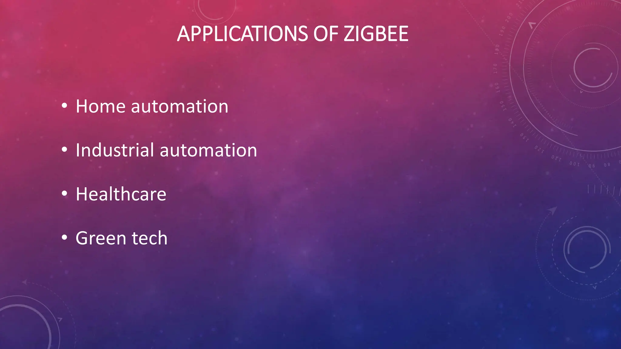 Zigbee technology for cs students and engineering | PPTX