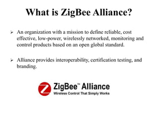 Zigbee technology [autosaved] | PPTX