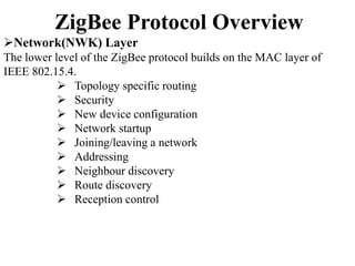 Zigbee technology [autosaved] | PPTX