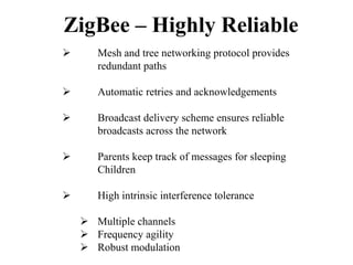 Zigbee technology [autosaved] | PPTX