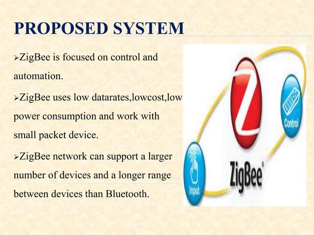 Zigbee technology ppt | PPTX | Technology & Computing