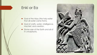 Mesopotamian Gods and Ziggurats | PPTX