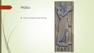 Mesopotamian Gods and Ziggurats | PPTX