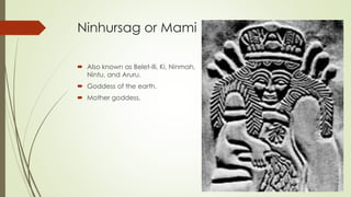 Mesopotamian Gods and Ziggurats | PPTX