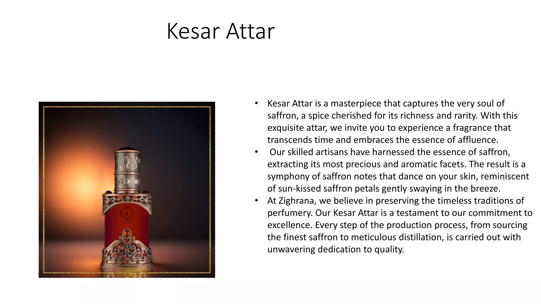 best attar in India | PPTX