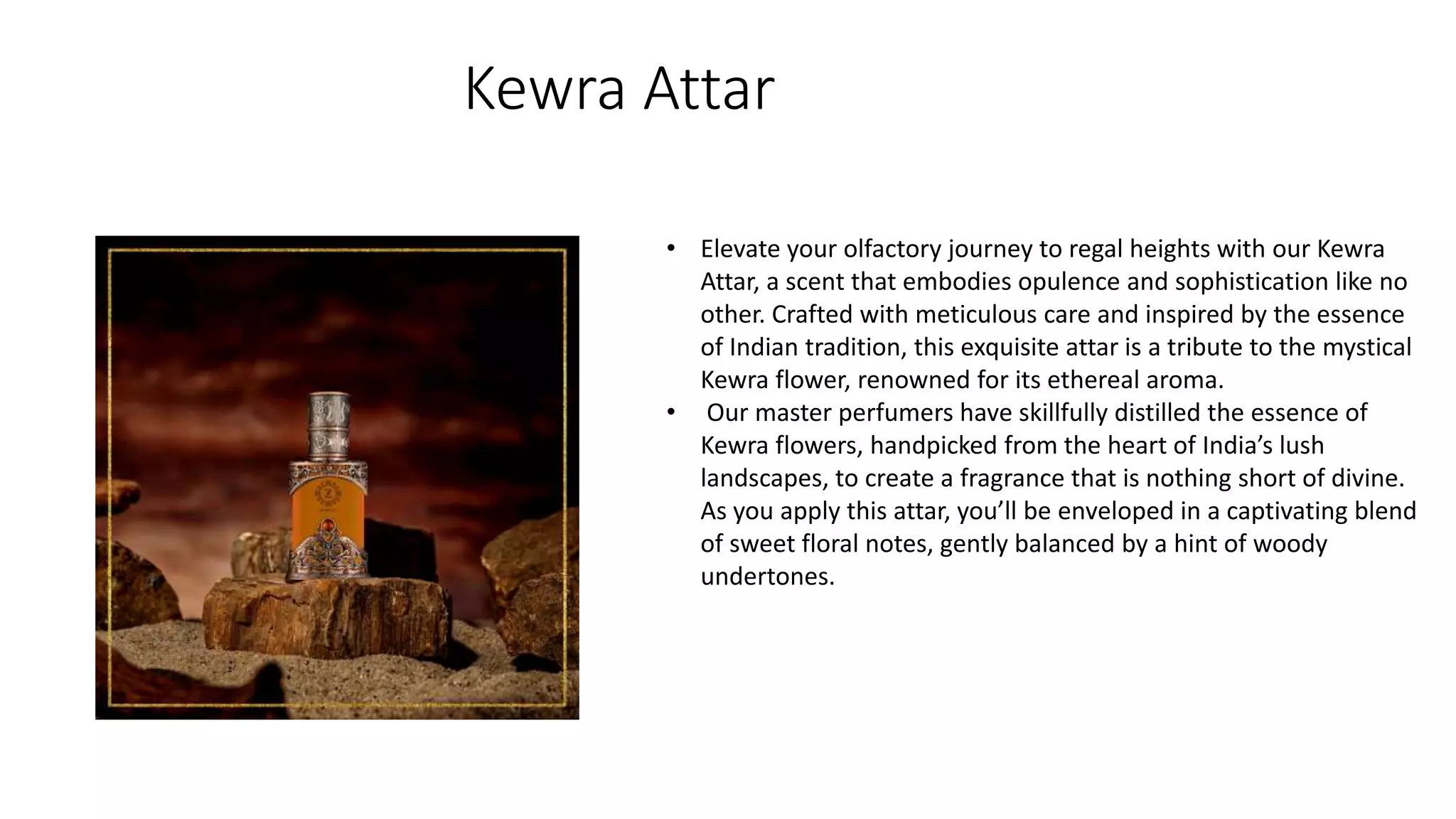 best attar in India | PPTX