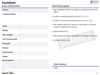 Zigma Meditech - Sample | PPT