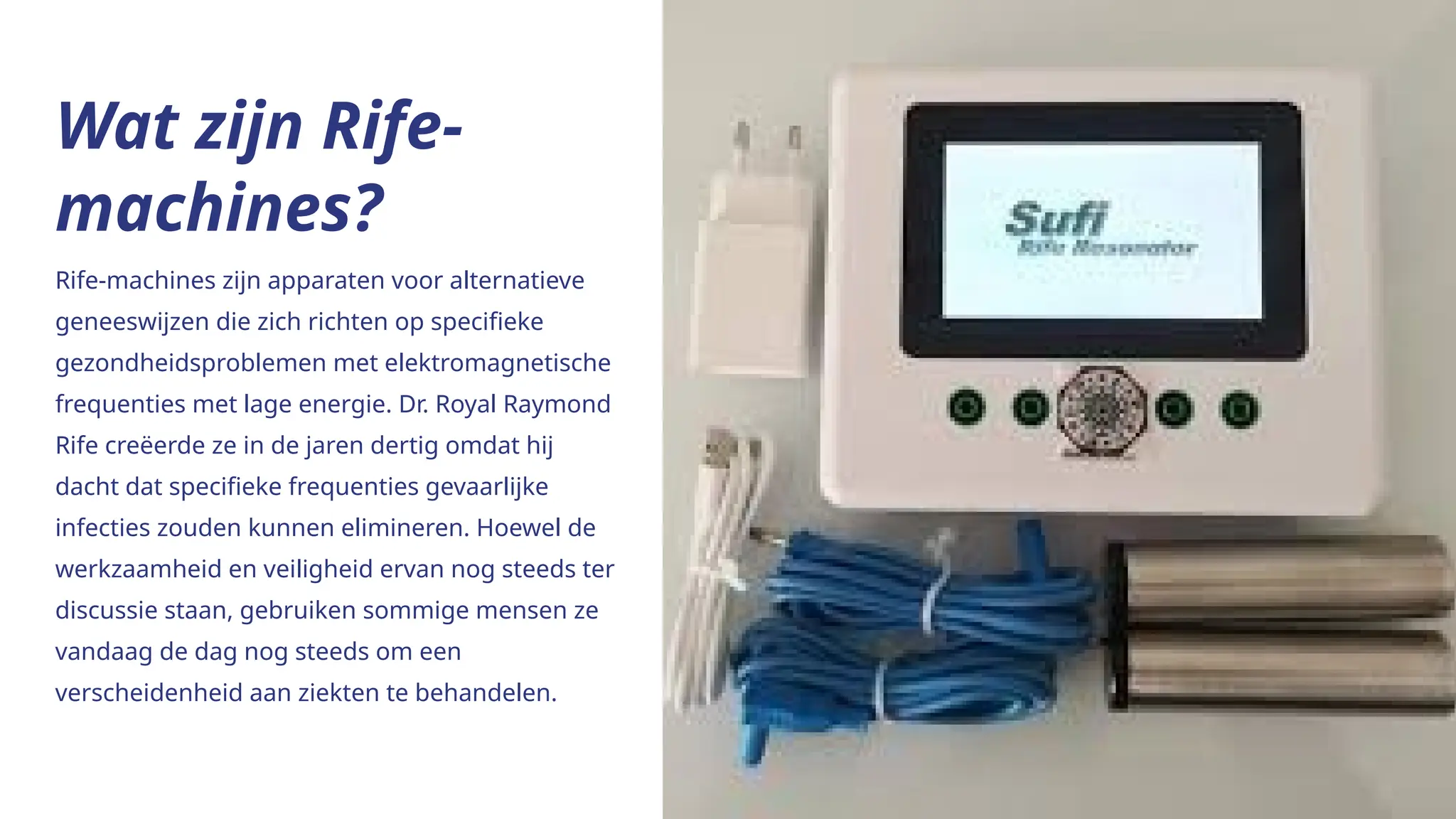 Zijn Rife-machines veilig voor iedereen.pptx