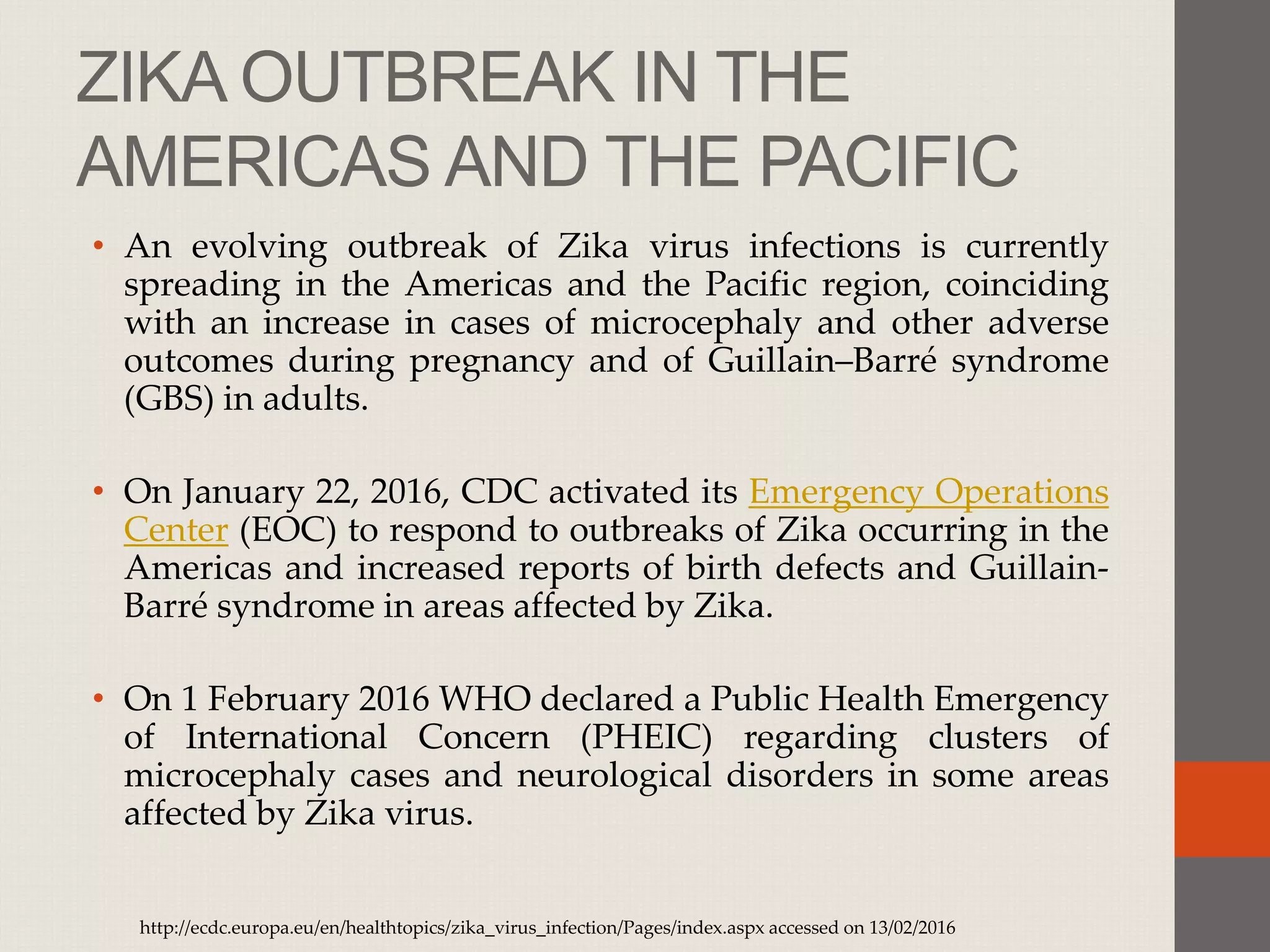 Zika virus disease | PPTX
