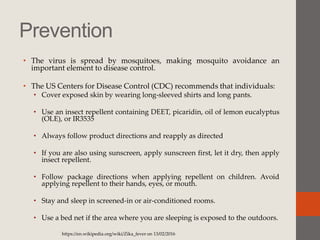 Zika virus disease | PPTX