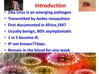 Zika virus infection | PPTX | Pregnancy | Reproductive Health