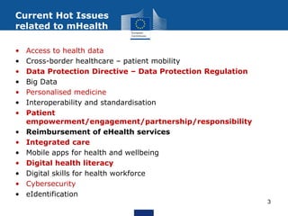 "The value of a European approach to mHealth in cancer Unleashing the ...