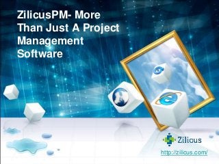 ZilicusPM- More Than Just A Project Management Software