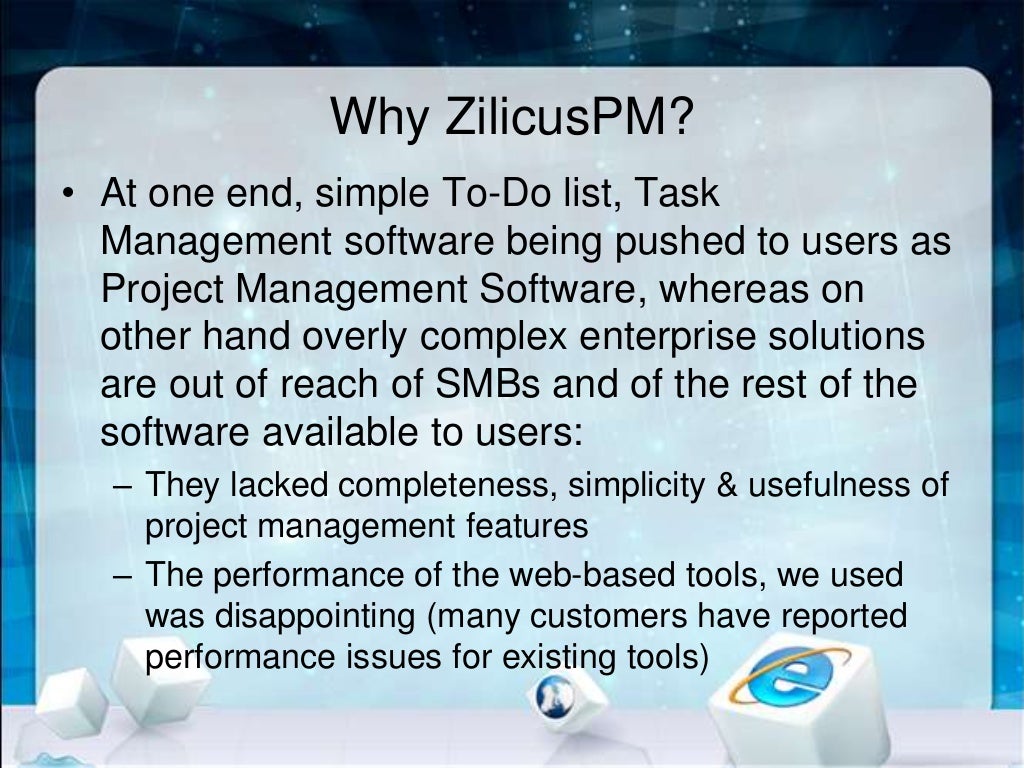 ZilicusPM- More Than Just A Project Management Software