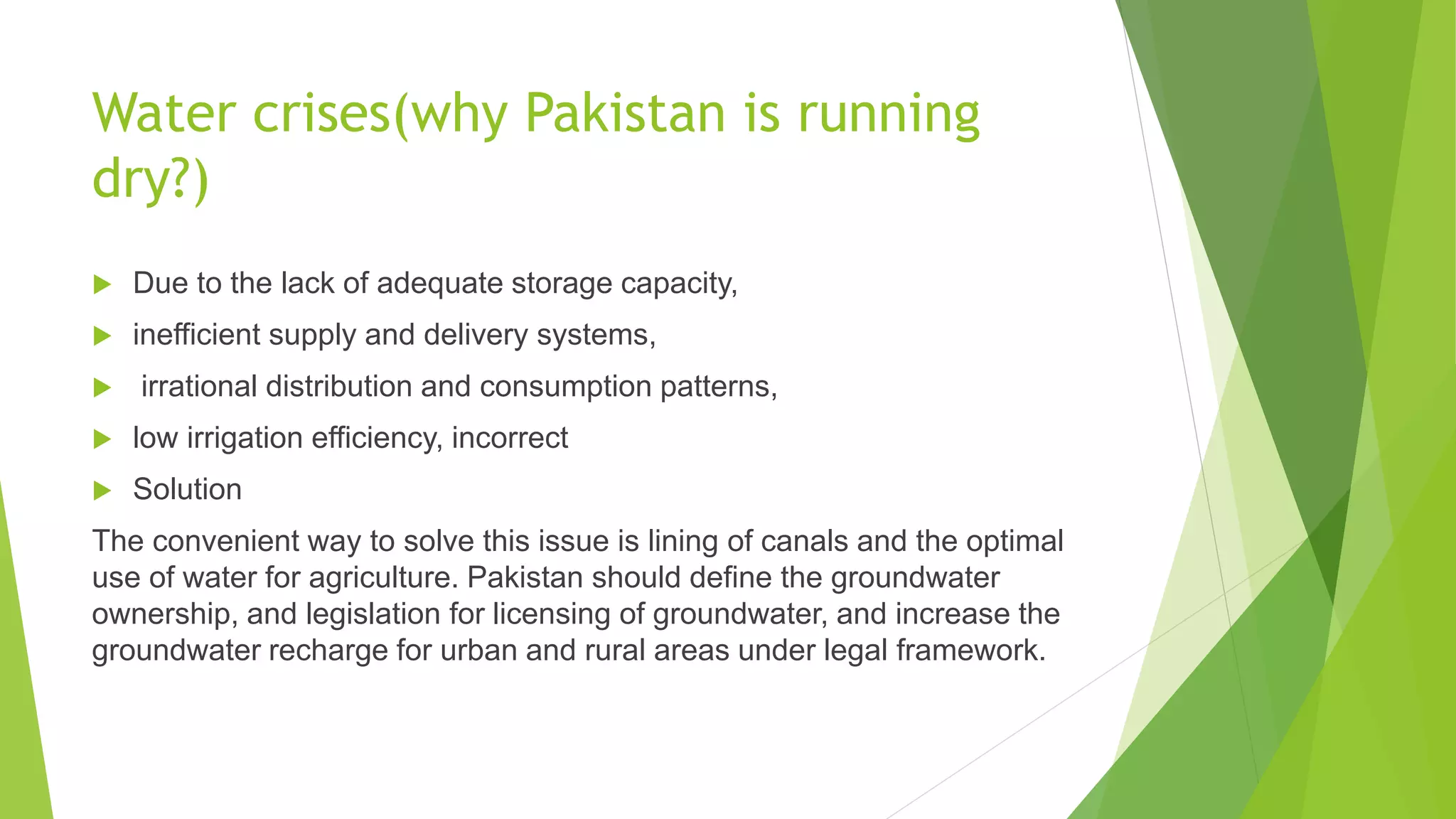 Global challenges-A case study Pakistan | PPT