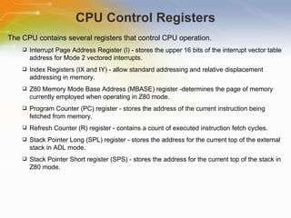 eZ80® Core for eZ80 Microcontrollers | PPT | Operating Systems ...