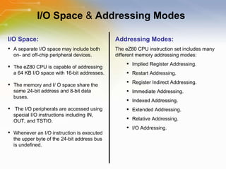 eZ80® Core for eZ80 Microcontrollers | PPT | Operating Systems ...