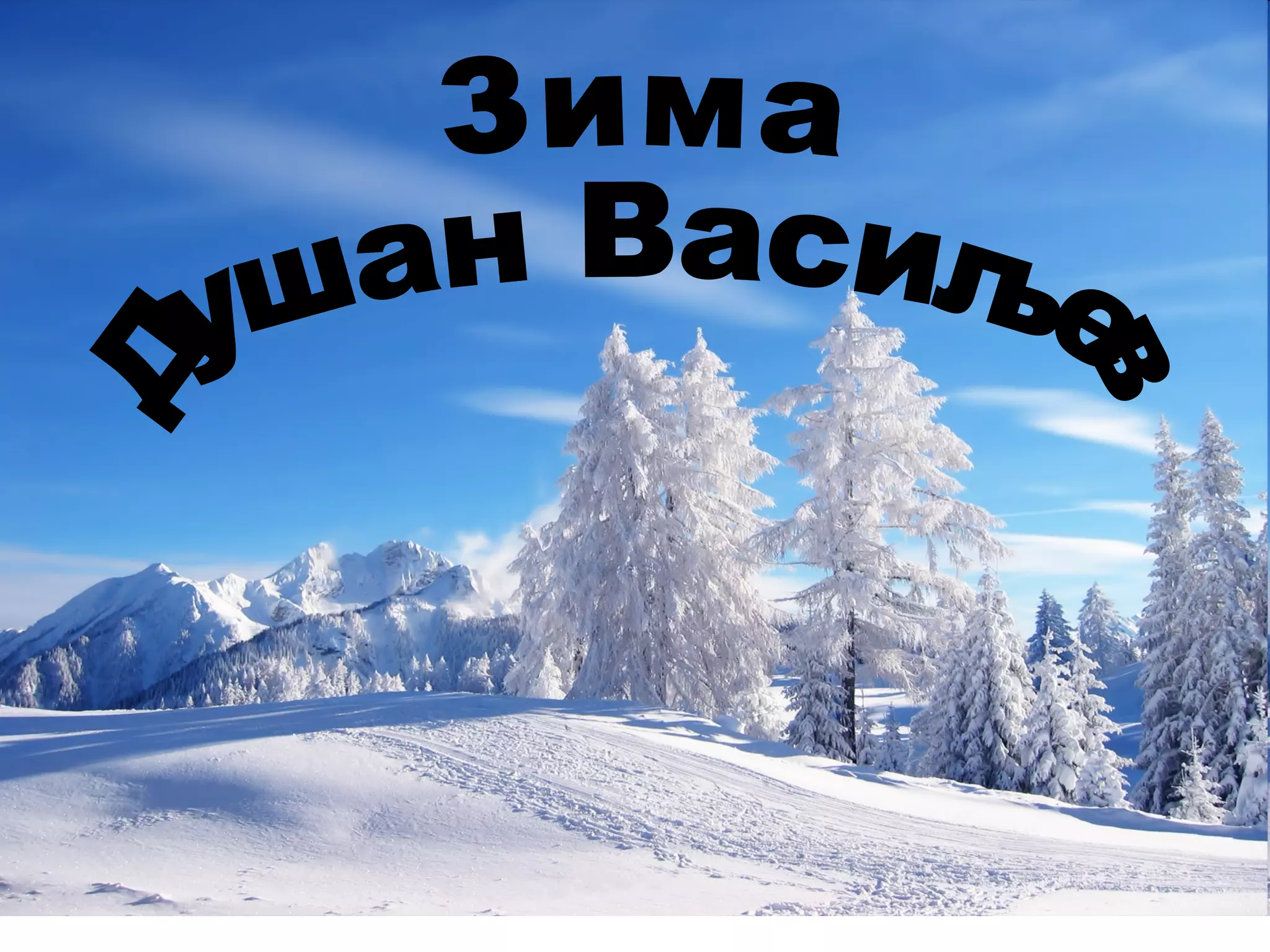 Zima Dusan Vasiljev | PPT