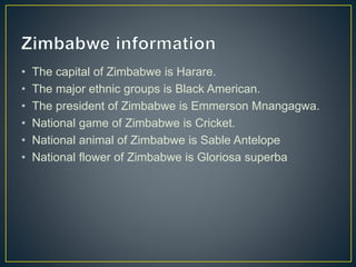 Zimbabwe | PPTX