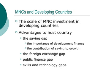 multinationals and globalisation | PPT