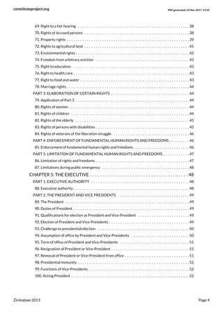 Zimbabwe's 2013 constitution | PDF