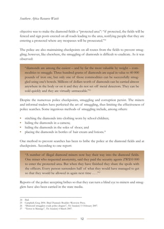 Zimbabwe diamonds | PDF | Africa Travel | Travel Locations