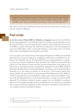 Zimbabwe diamonds | PDF | Africa Travel | Travel Locations