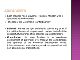 Zimbabwe Government | PPTX