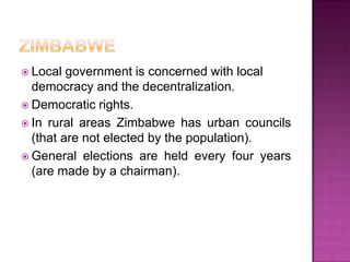 Zimbabwe Government | PPTX