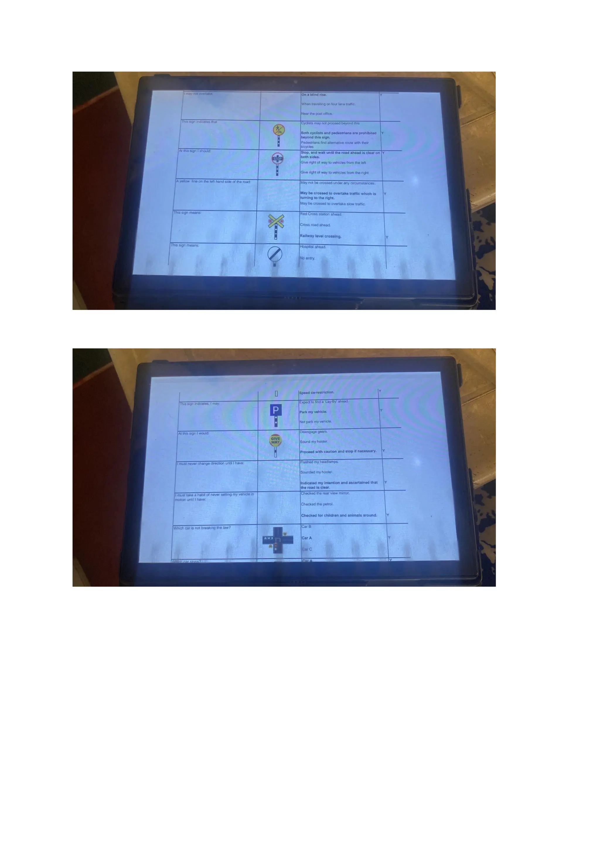 ZIMBABWE HIGHWAY CODE PROVISIONAL QUESTIONS (1).pdf