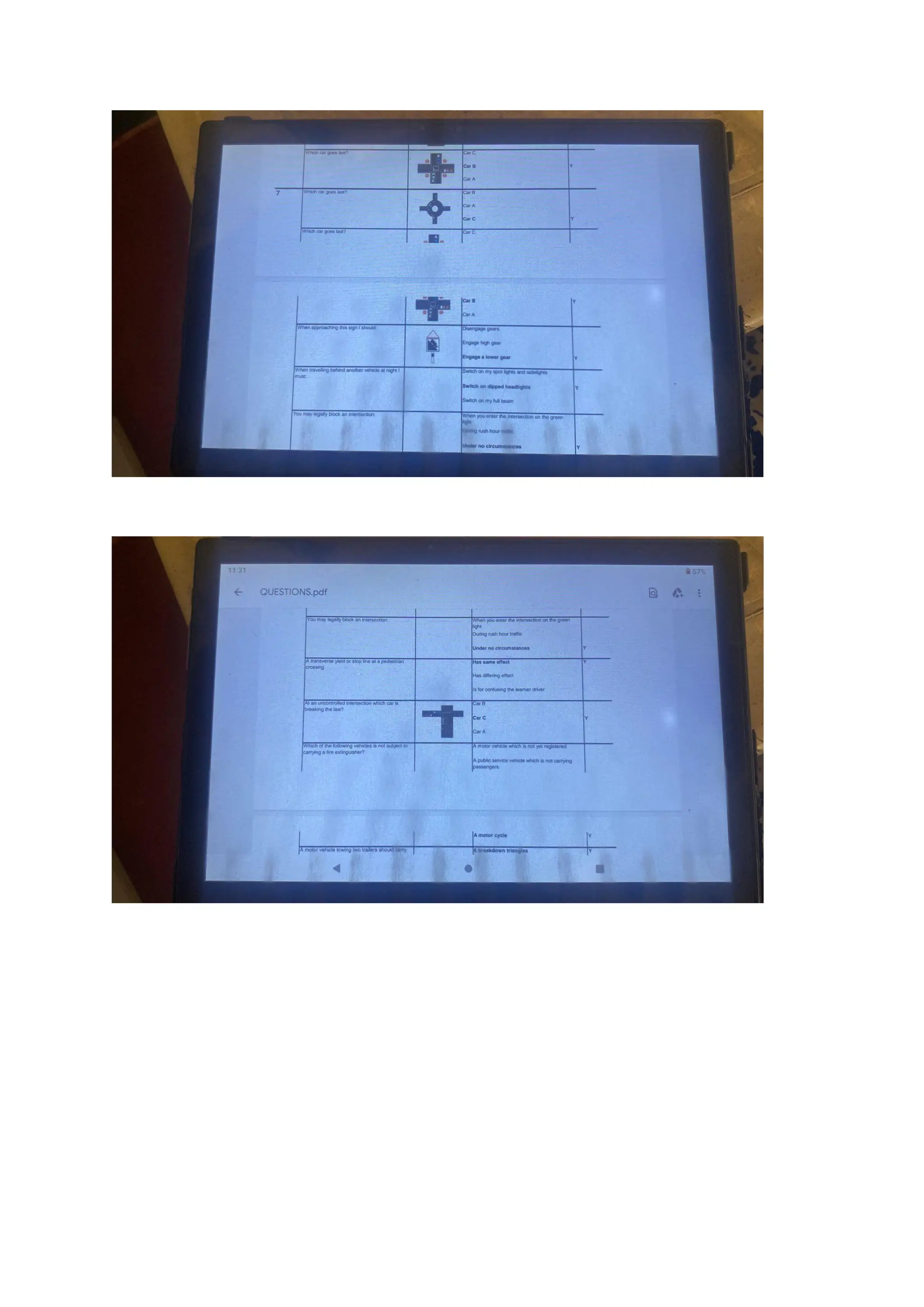 ZIMBABWE HIGHWAY CODE PROVISIONAL QUESTIONS (1).pdf