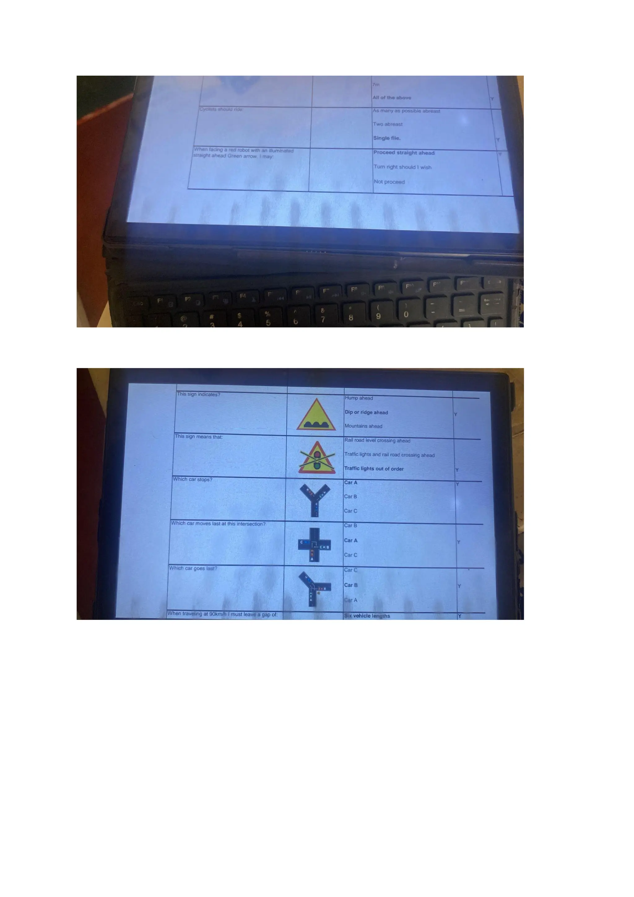 ZIMBABWE HIGHWAY CODE PROVISIONAL QUESTIONS (1).pdf