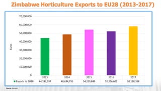 Zimbabwe Horticulture Exports (2013-2017) | PDF