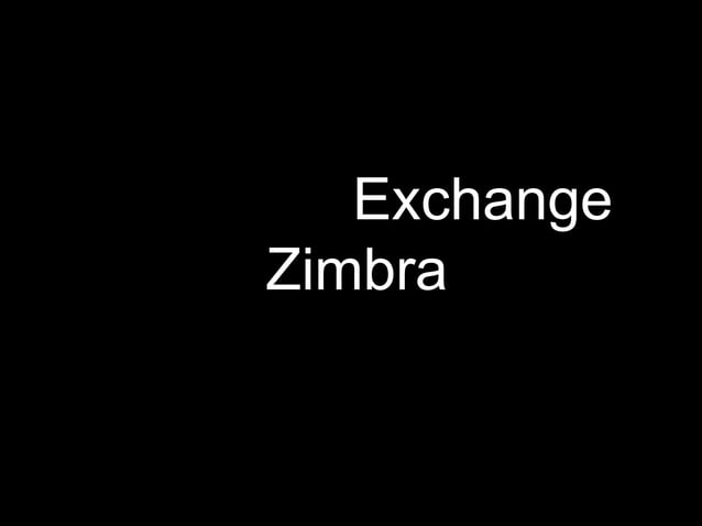 Zimbra mailserver box | PPTX
